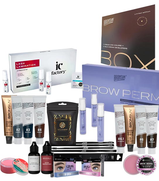 Bronsun Lash & Brow Student Kit Pack D – Bronsun Australia